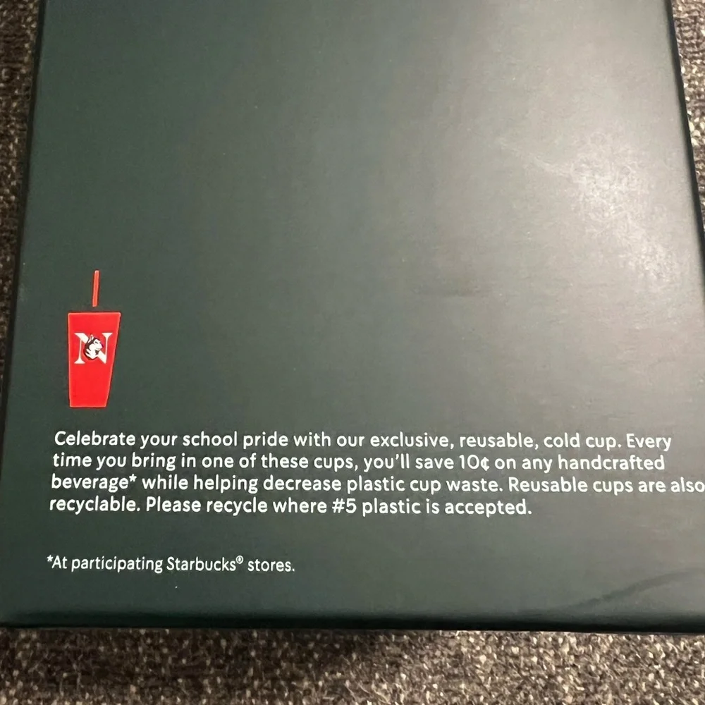 Starbucks | Dining | Nwt Starbucks Campus Collection Reusable Cold Cups ...